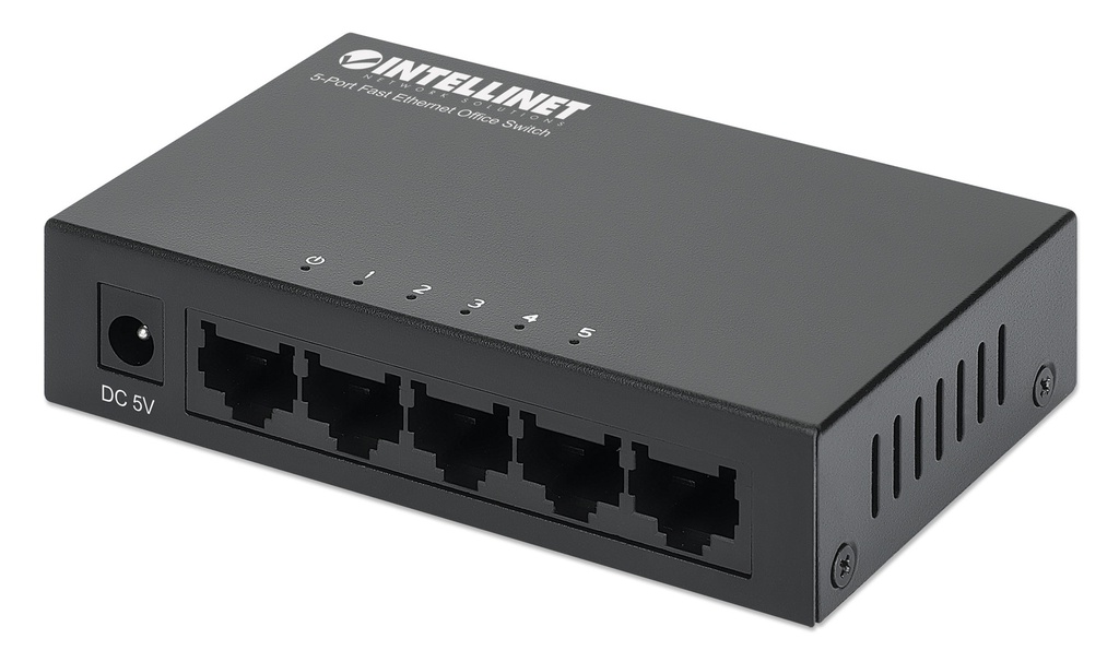 Intellinet 5-Port Fast Ethernet Office Switch (523301) Intellinet 5-Port Fast Ethernet Office Switch (523301)